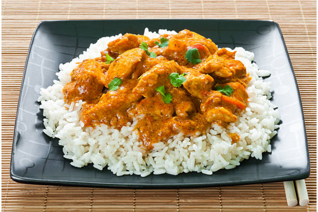 Chicken Curry and Rice Dinner Delivered - Order Online