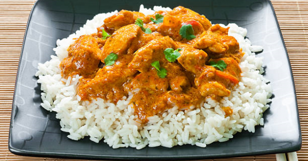 Chicken Curry and Rice Dinner Delivered - Order Online