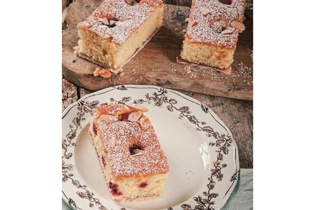 Raspberry Frangipane Slice Delivered to your door - Order on line